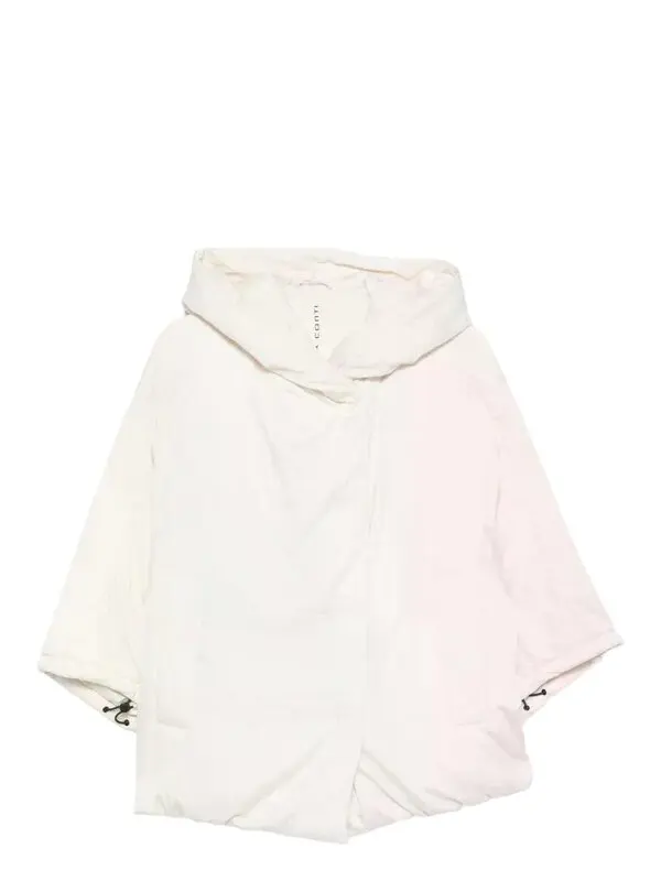 Liviana Conti Hooded Puffer Jacket - Neutrals