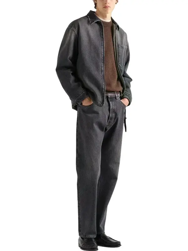 Prada Re-cashmere Crew-neck Sweater - Brown
