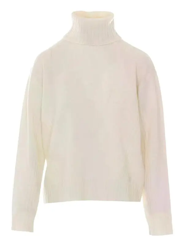 Liu Jo Turtleneck Sweater - White