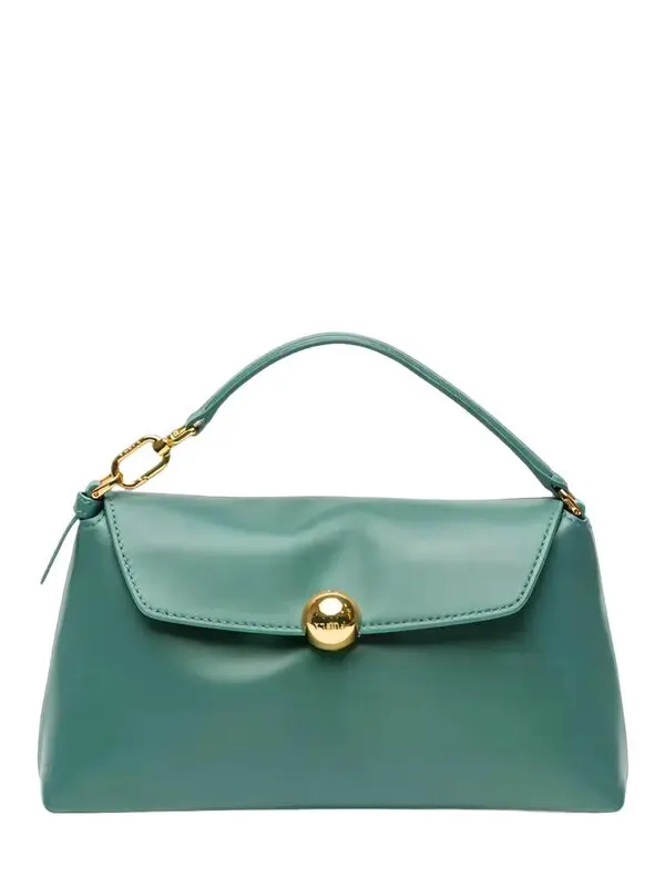 Furla Sfera Leather Shoulder Bag - Green
