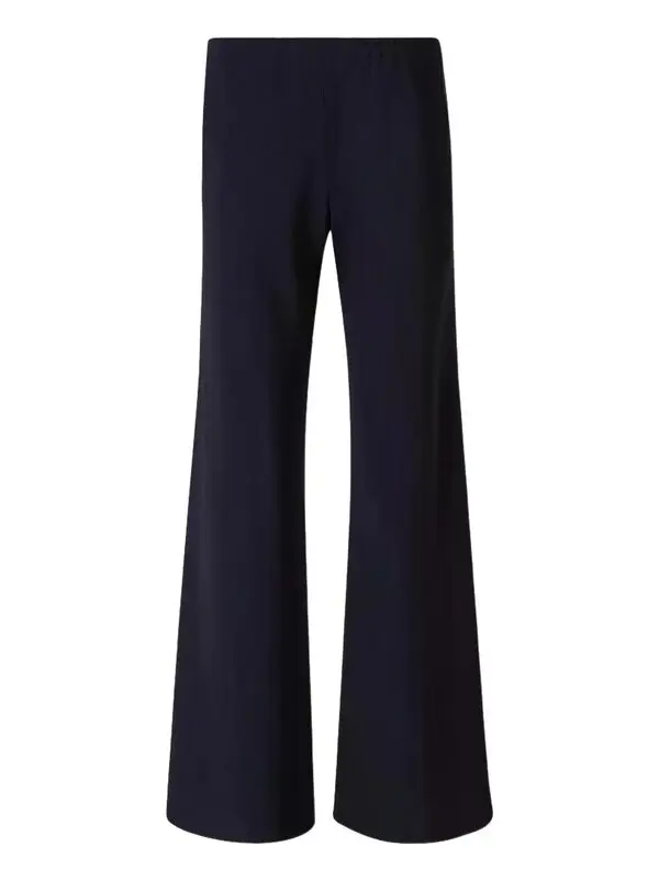 NILI LOTAN Marlow Wide-leg Straight-fit Trousers - Blue