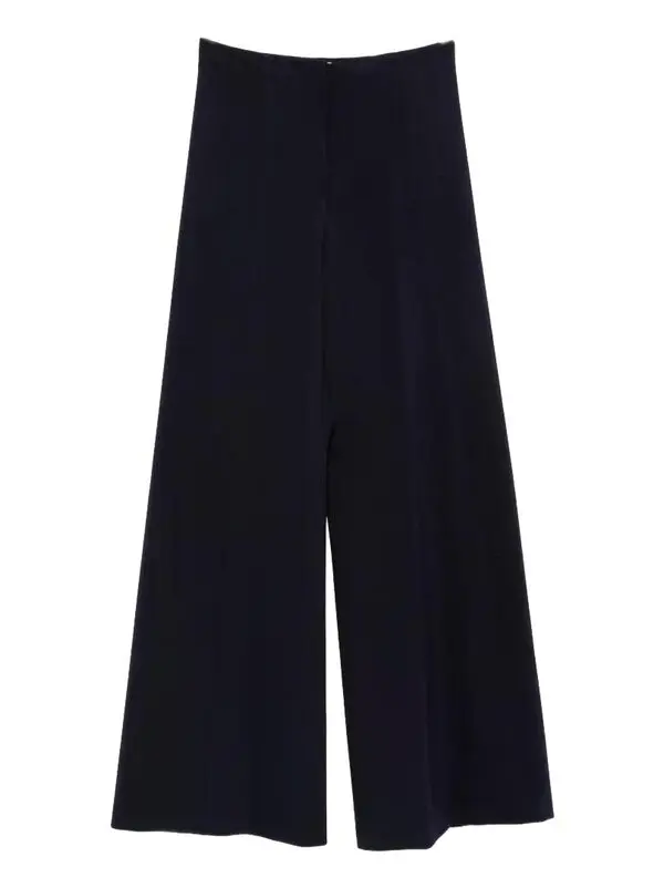 Liviana Conti Wide-leg Tailored Trousers - Blue