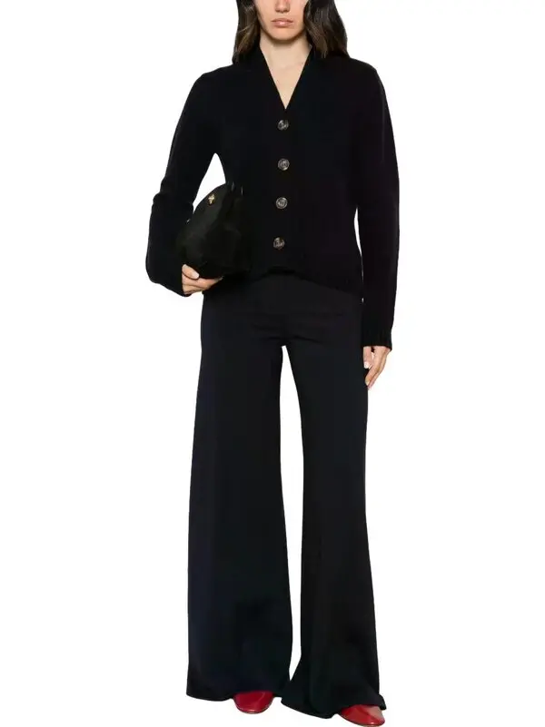 Liviana Conti Wide-leg Tailored Trousers - Blue