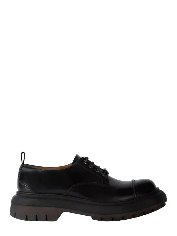 Givenchy Cargo Derbies In Leather - Black