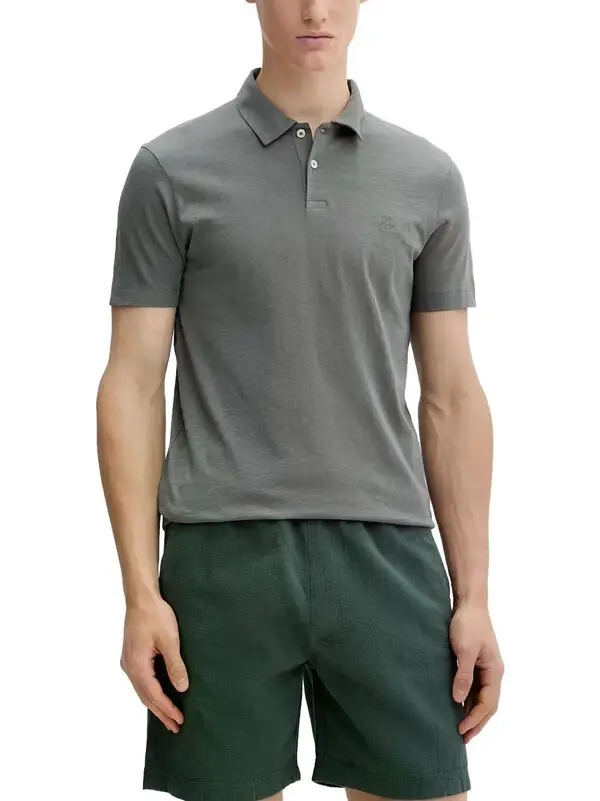 Marc O'polo Logo Polo Shirt - Grey