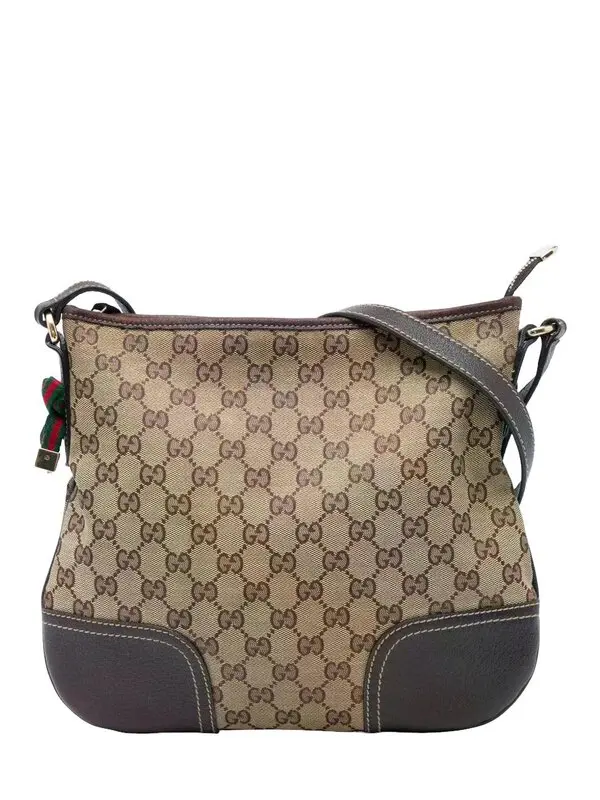 Gucci 2016-2026 Gg Canvas Web Princy Crossbody Bag - Neutrals