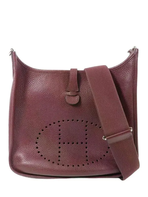 Hermès Pm Evelyne Shoulder Bag - Red