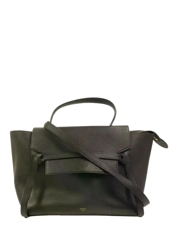 Celine Mini Belt 2 Way Tote Bag - Black