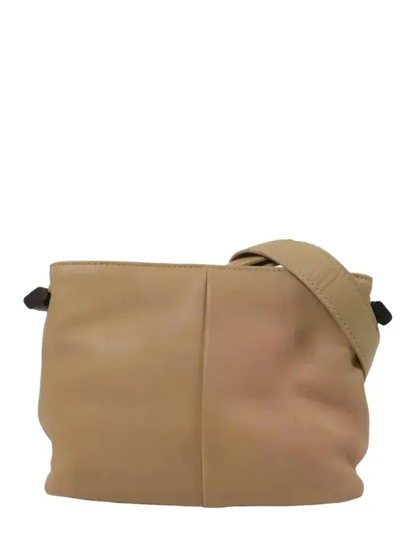 Loewe Wood-detail Cross Body Bag - Neutrals