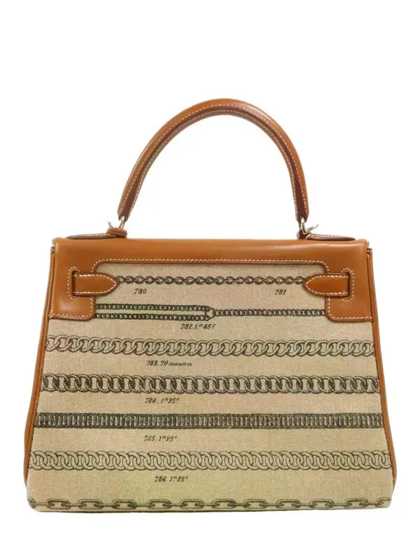 Hermès 2018 28 Kelly De Camp Dechainee Tote Bag - Brown