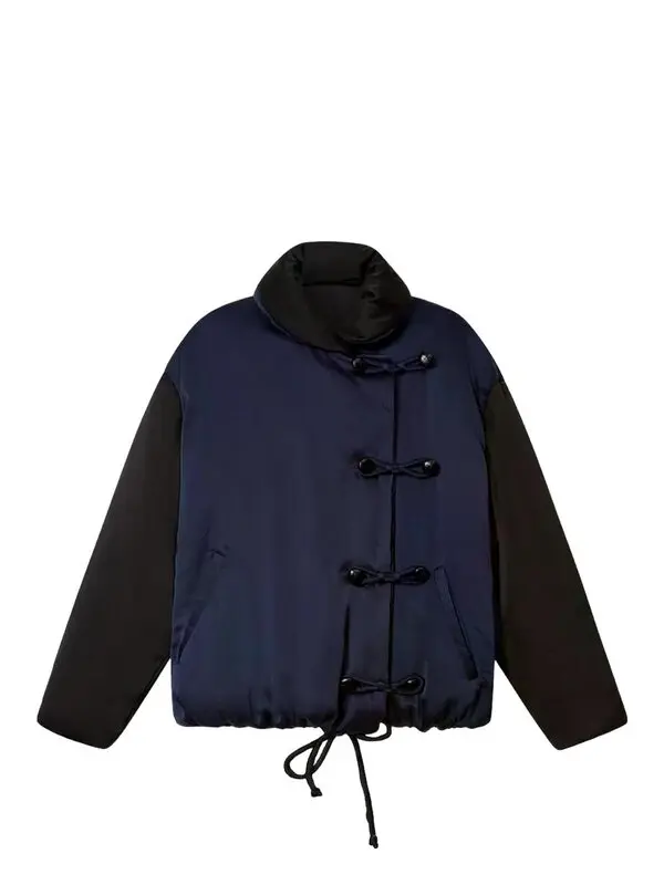 Isabel Marant Étoile Bleza Silk-satin Puffer Jacket - Blue
