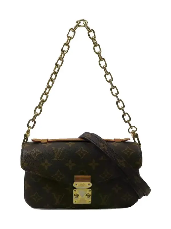 LOUIS VUITTON Pochette Metis East West Shoulder Bag - Brown
