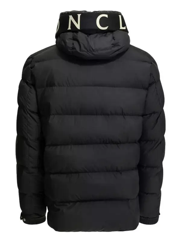Moncler Orvelle Hooded Mid-length Down Jacket - Black