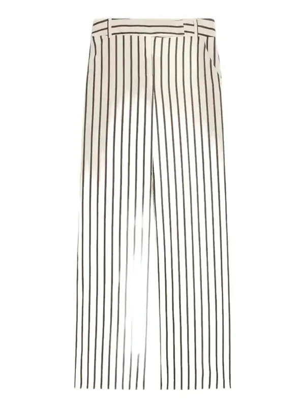 PENNYBLACK Villa Striped Trousers - Neutrals