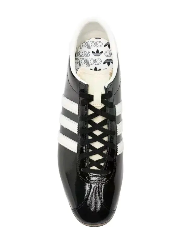 Adidas Paris Patent-leather Sneakers - Black