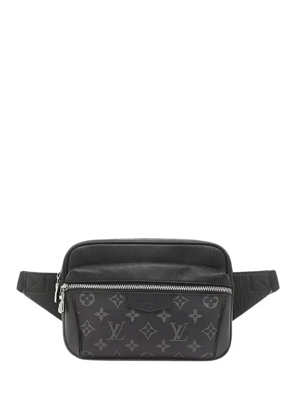 LOUIS VUITTON 2019 Monogram Taigarama Outdoor Bumbag Belt Bag - Black
