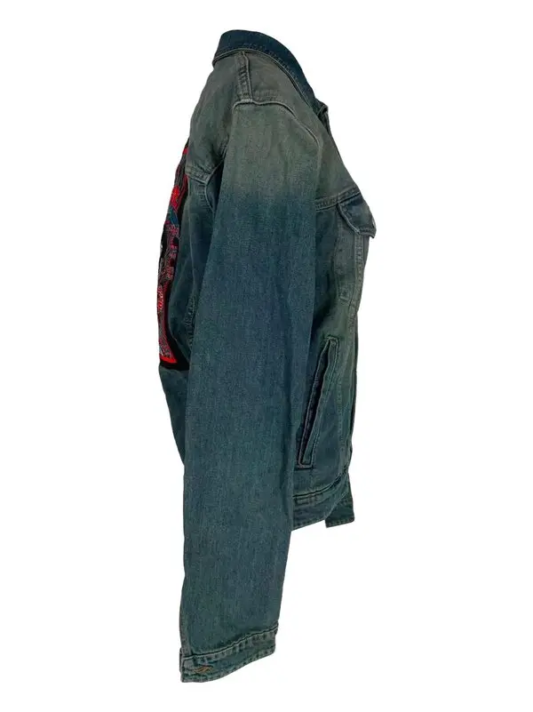Zadig&Voltaire Buttoned Denim Jacket - Blue