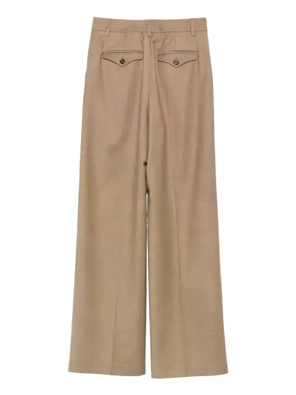 Barena Venezia Nini Pressed-crease Trousers - Neutrals