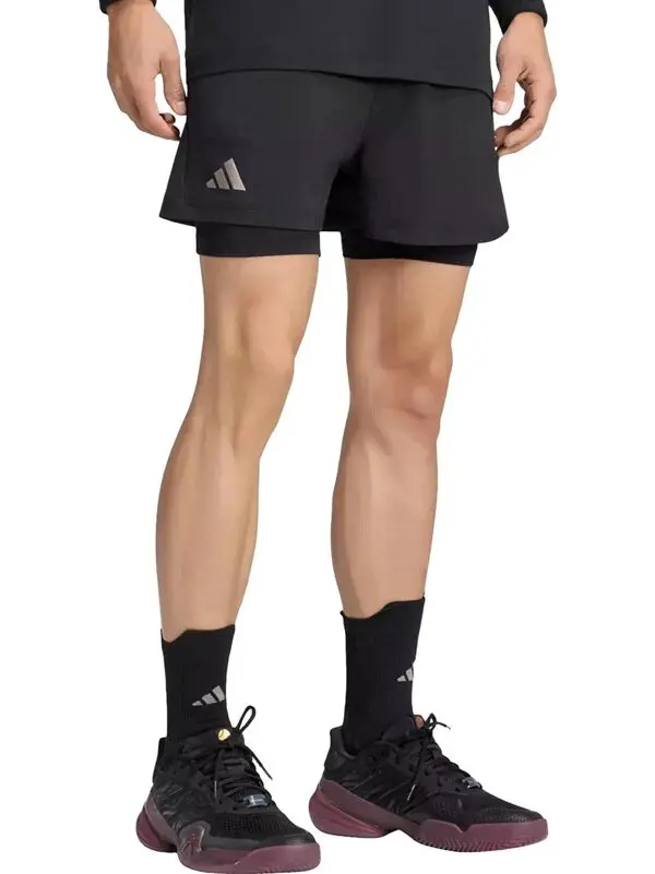 Adidas Climacool Layered Shorts - Black