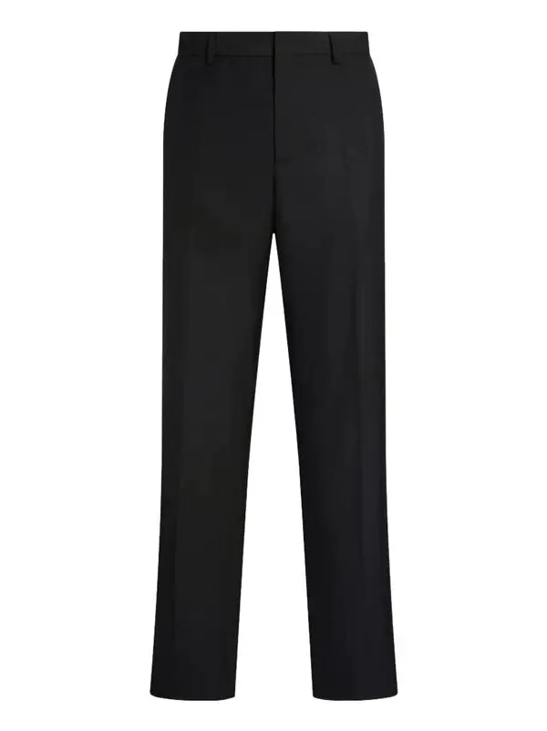 Moschino Measuring Tape-trim Trousers - Black