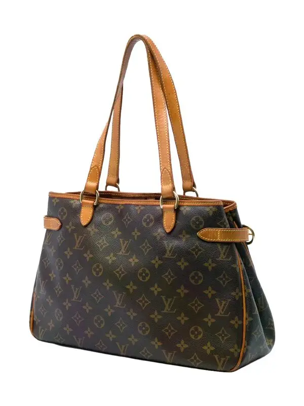 LOUIS VUITTON 2007 Monogram Batignolles Horizontal Tote Bag - Brown