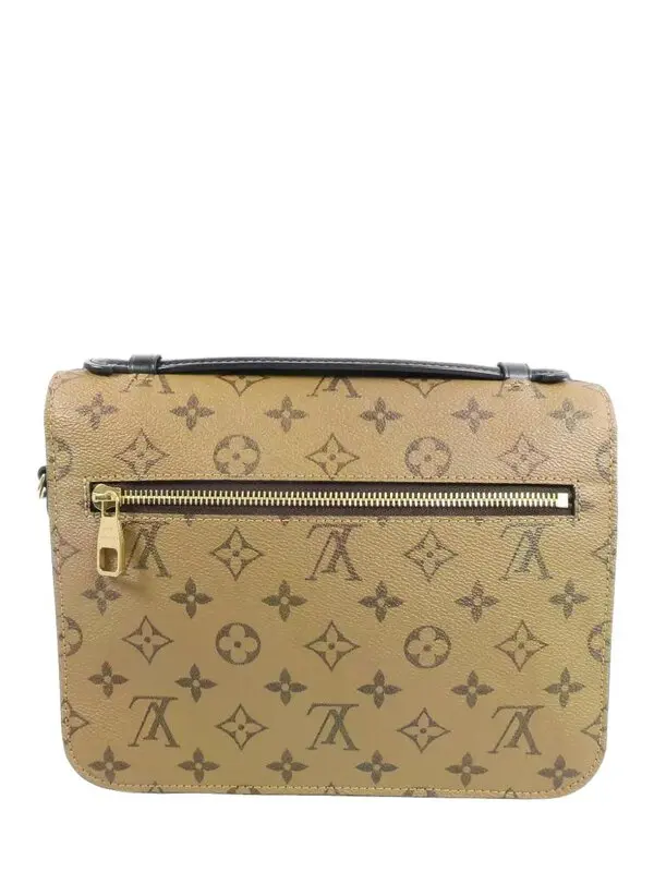 LOUIS VUITTON Pochette Metis Monogram-reverse Shoulder Bag - Brown