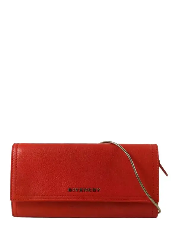 Givenchy Pandora Leather Mini Shoulder Bag - Red