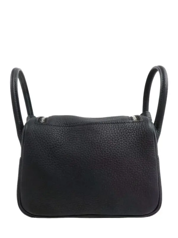Hermès 2023 Mini Lindy Tote Bag - Black
