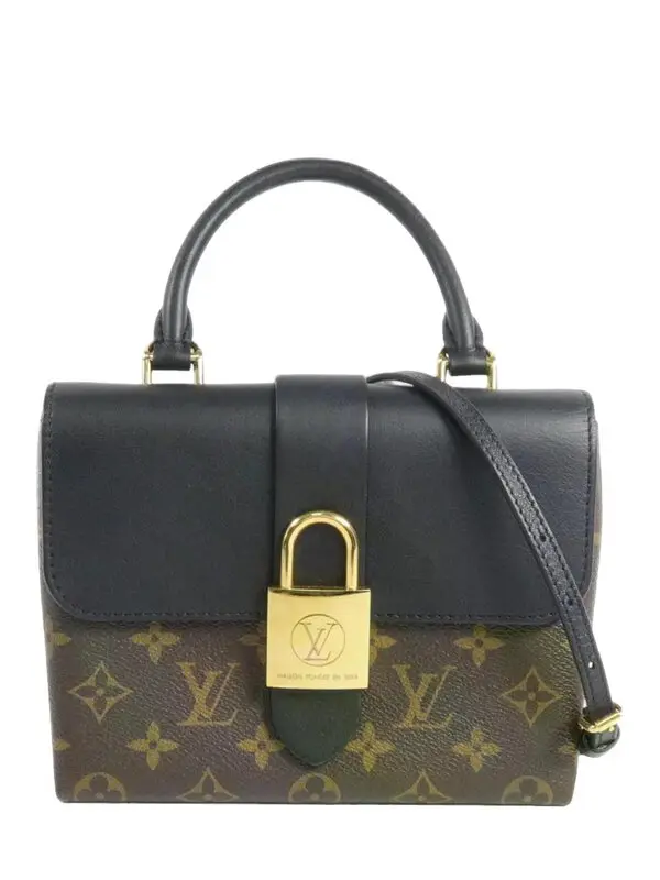 LOUIS VUITTON Locky Bb Monogram Handbag - Brown