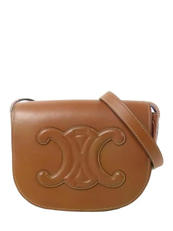 Celine Folco Cuir Triomphe Mini Bag - Brown