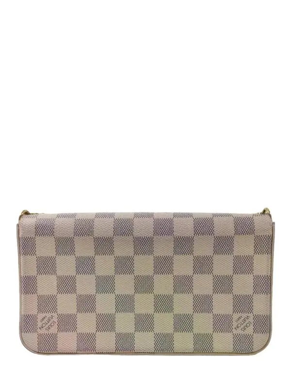 LOUIS VUITTON Felicia Damier Azur Shoulder Bag - Neutrals