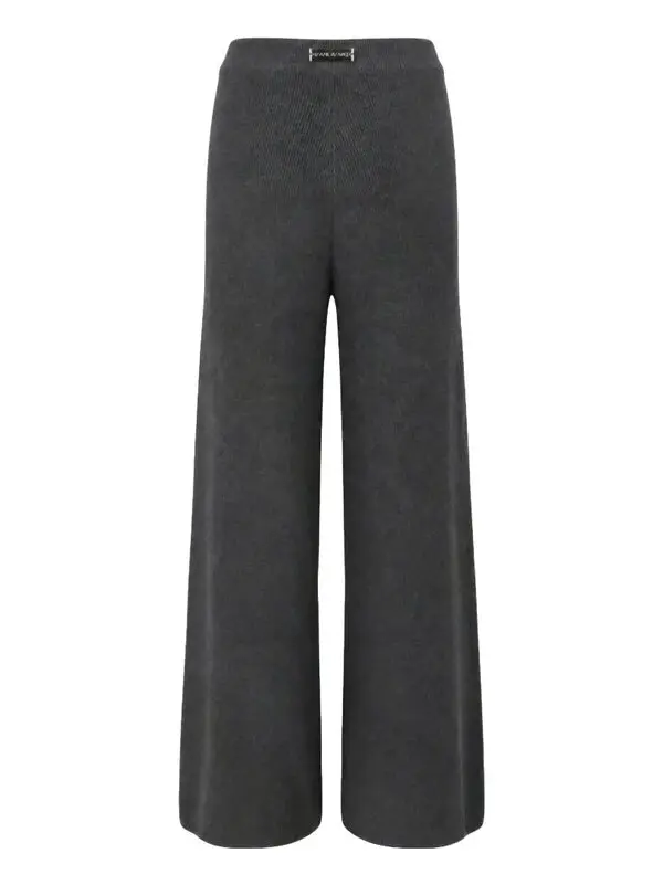 IZAAK AZANEI Straight-leg Trousers - Grey