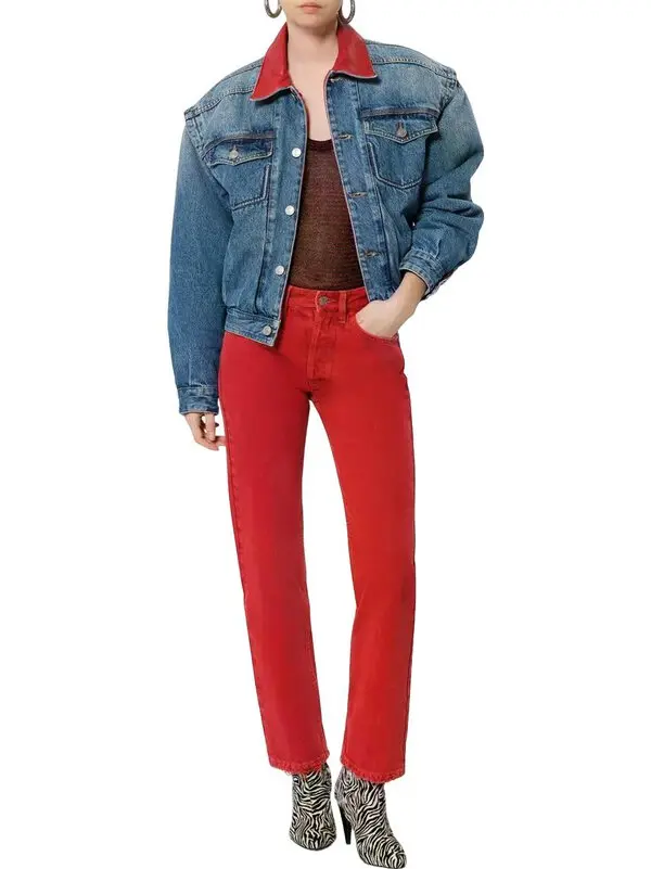 Isabel Marant Étoile Devyn Denim Jacket - Blue