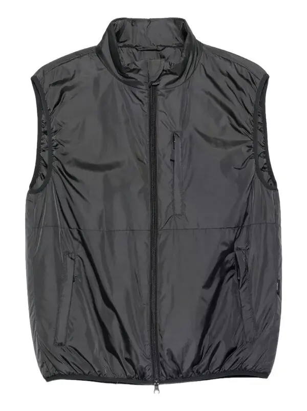 Aspesi Zip-up Jil Gilet - Black