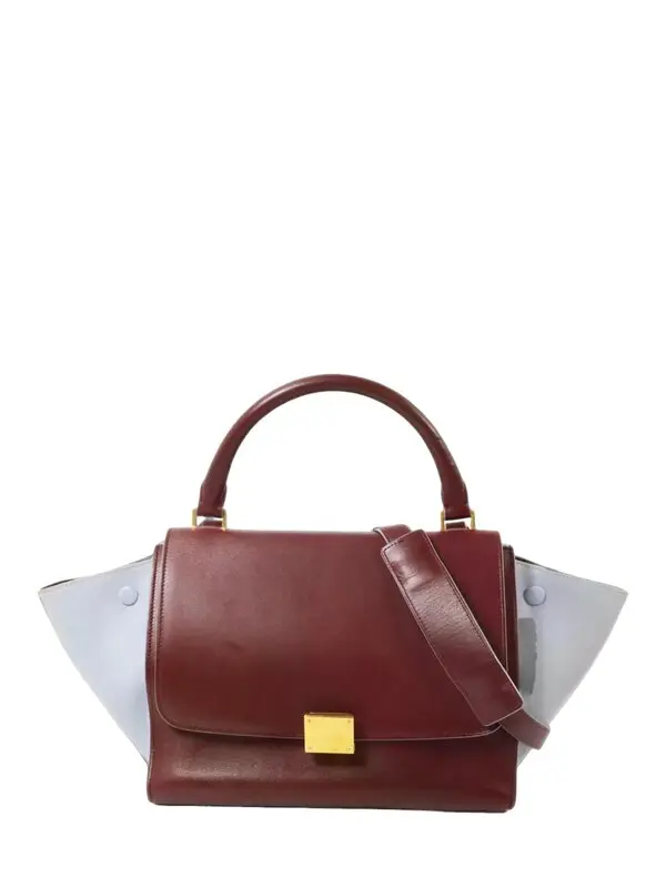 Celine Trapeze Shoulder Bag - Red