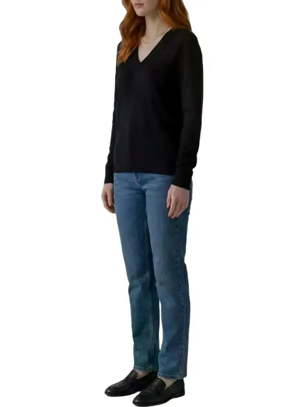 THE ROW Phora Sweater - Black