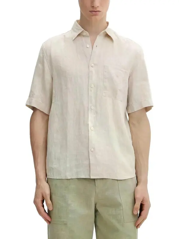 Marc O'polo Short-sleeve Shirt - Brown