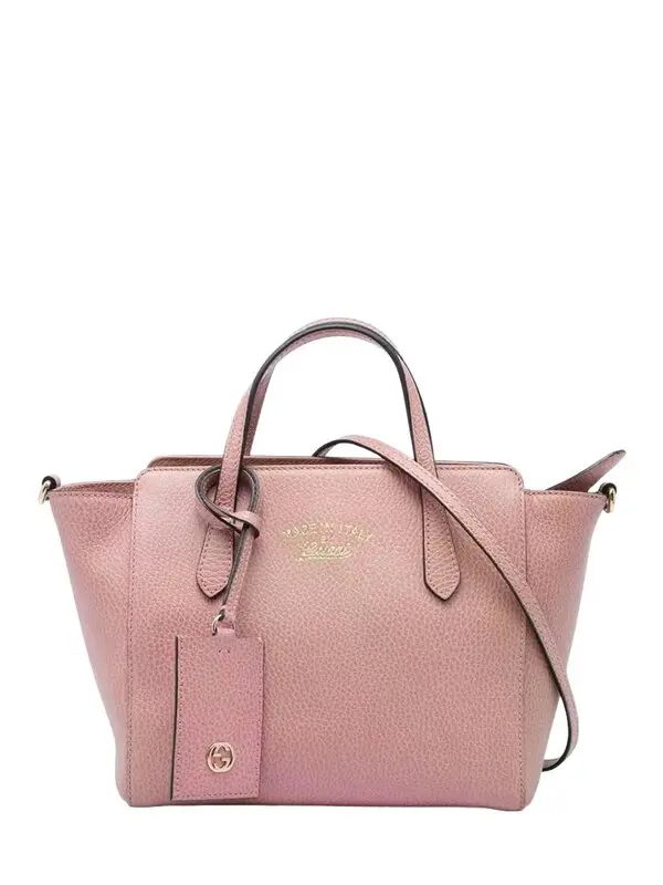 Gucci 2016-2026 Mini Calfskin Swing Satchel - Pink
