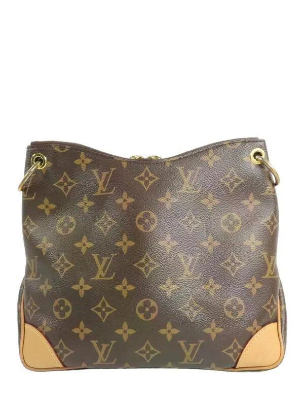 LOUIS VUITTON Monogram Odeon Pm Shoulder Bag - Brown