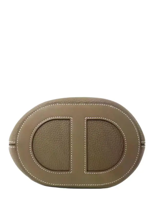 Hermès 2024 In The Loop 18 Clemence Mini Bag - Brown
