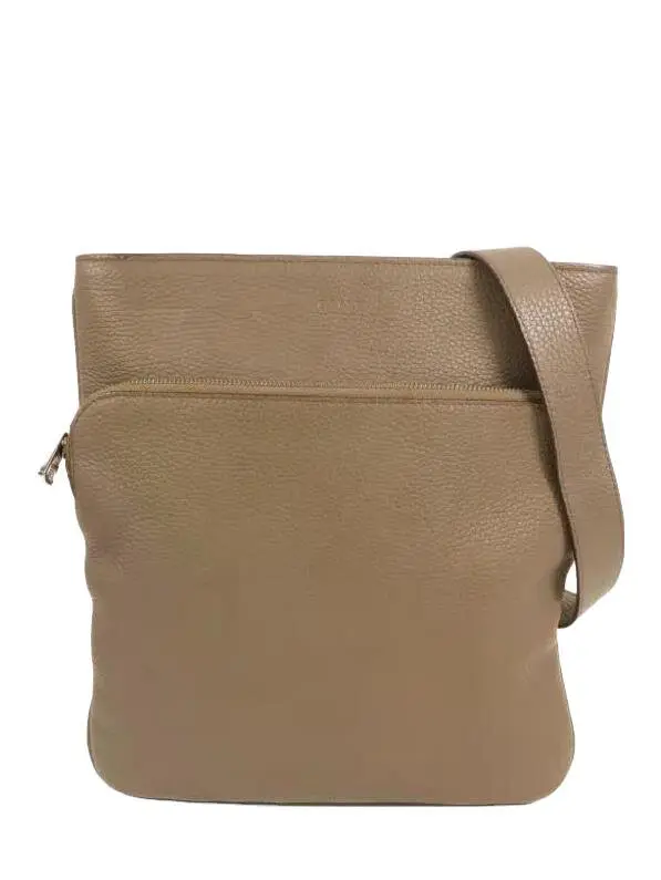 Bally Leather Shoulder Bag - Neutrals