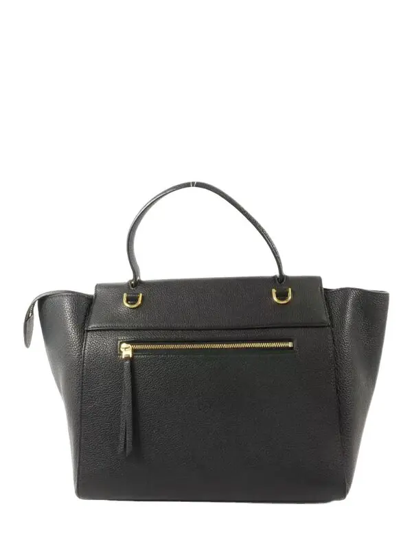 Celine Micro Belt Tote Bag - Black