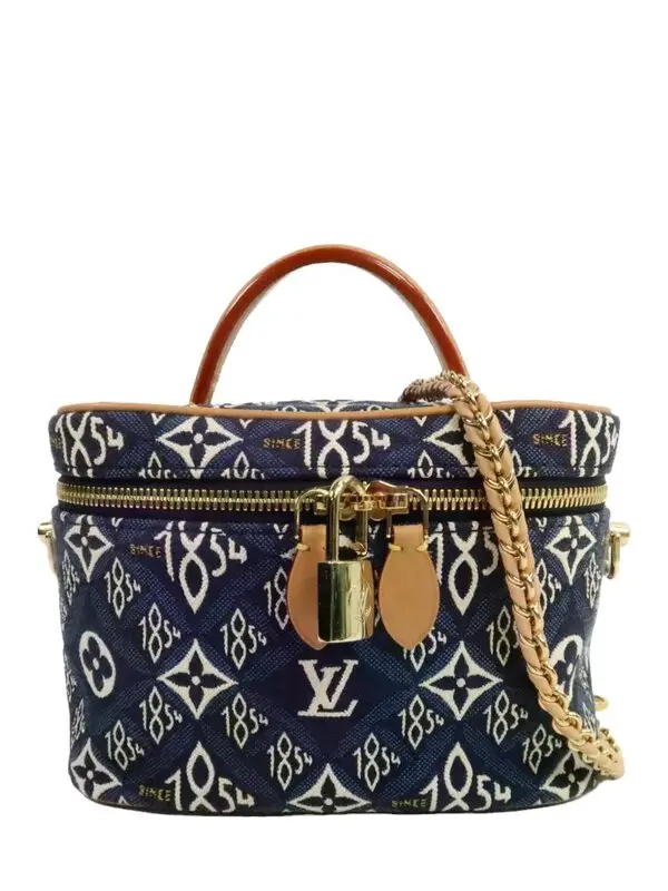 LOUIS VUITTON Pm Since 1854 Monogram Jacquard Vanity Bag - Blue