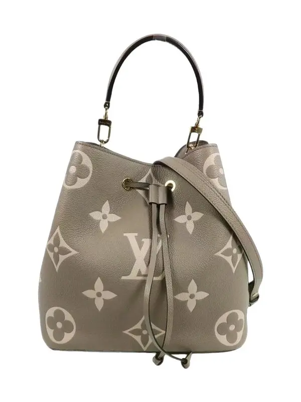 LOUIS VUITTON Mm Neo Noe Monogram Bucket Bag - Grey