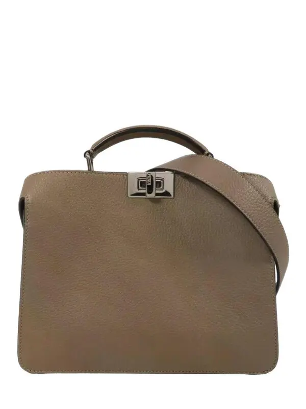 Fendi Small Peekaboo Iseeu Shoulder Bag - Grey