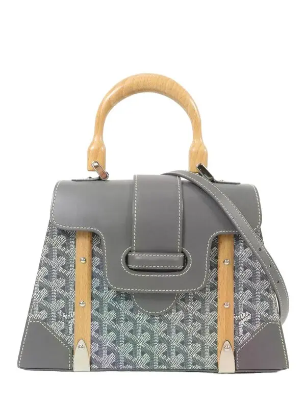 Goyard Pm Saigon Structure Tote Bag - Grey