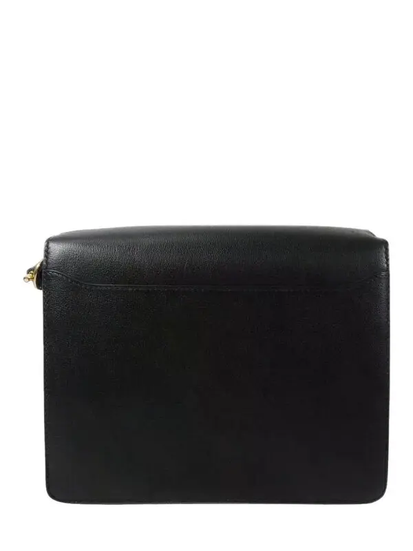 Hermès Roulis Leather Shoulder Bag - Black