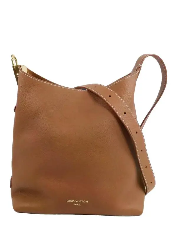 LOUIS VUITTON Low Key Hobo Pm Calf Leather Shoulder Bag - Brown