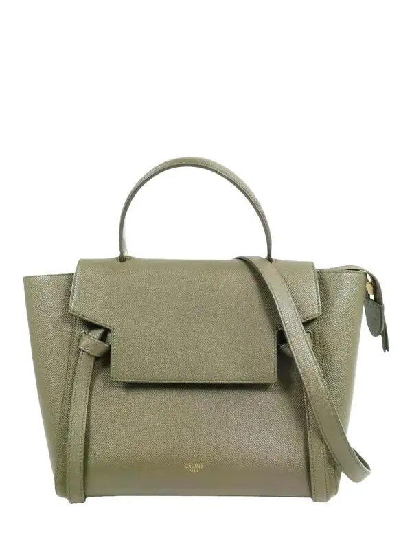 Celine Micro Belt Handbag - Green