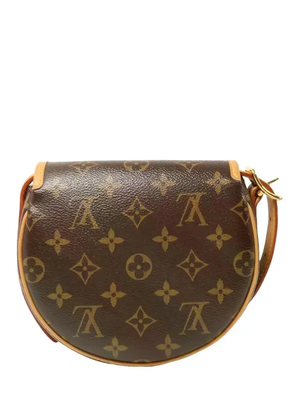LOUIS VUITTON Tambourin Monogram Cross Body Bag - Brown